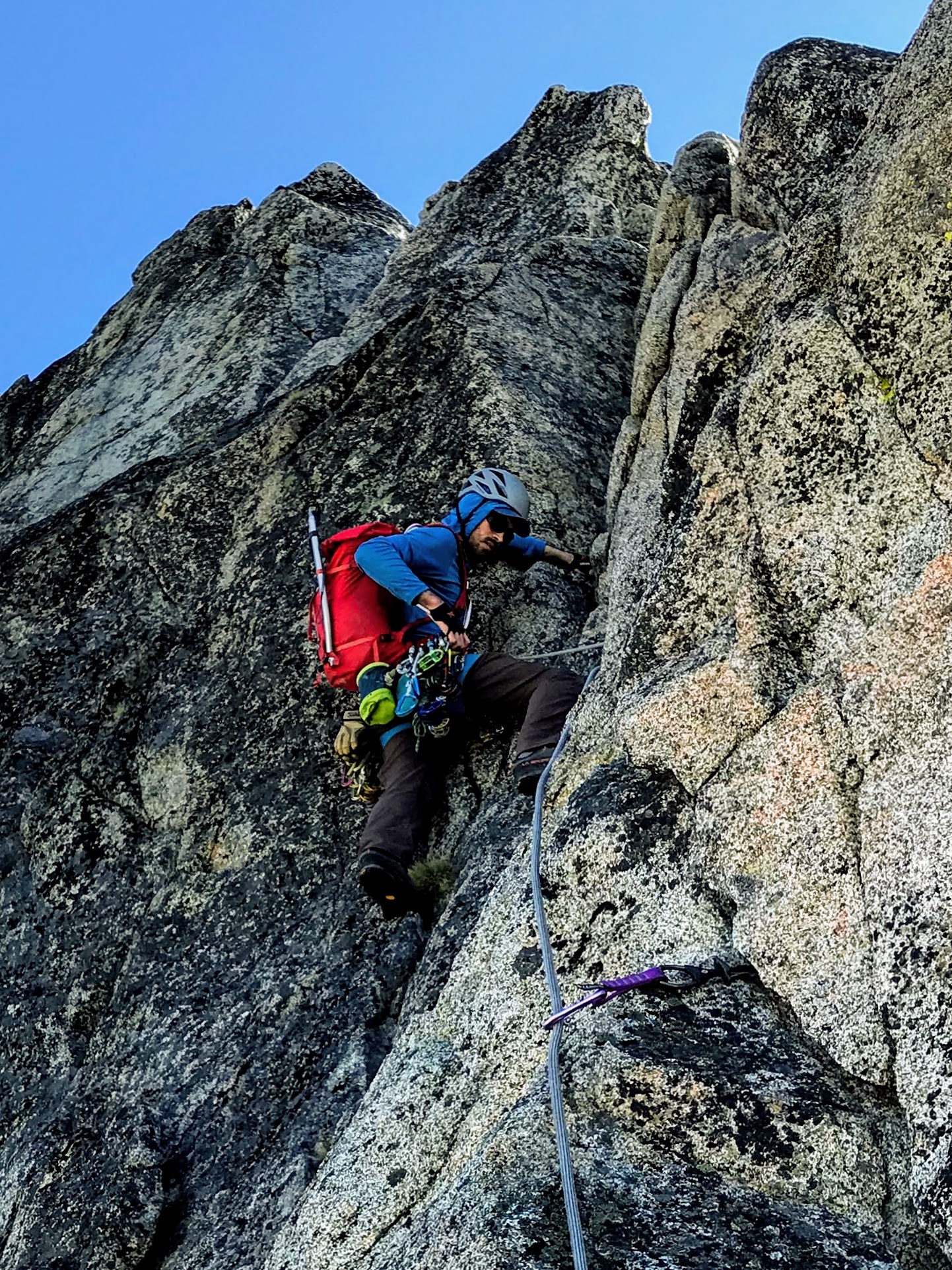 Mt Stuart – Direct North Ridge (IV 5.9+) – SPOKALPINE